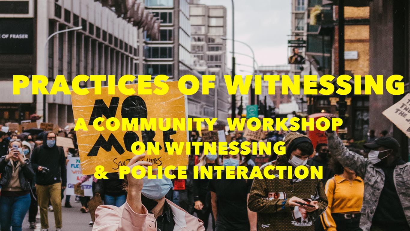 Community Practices of Witnessing – Melody Howse